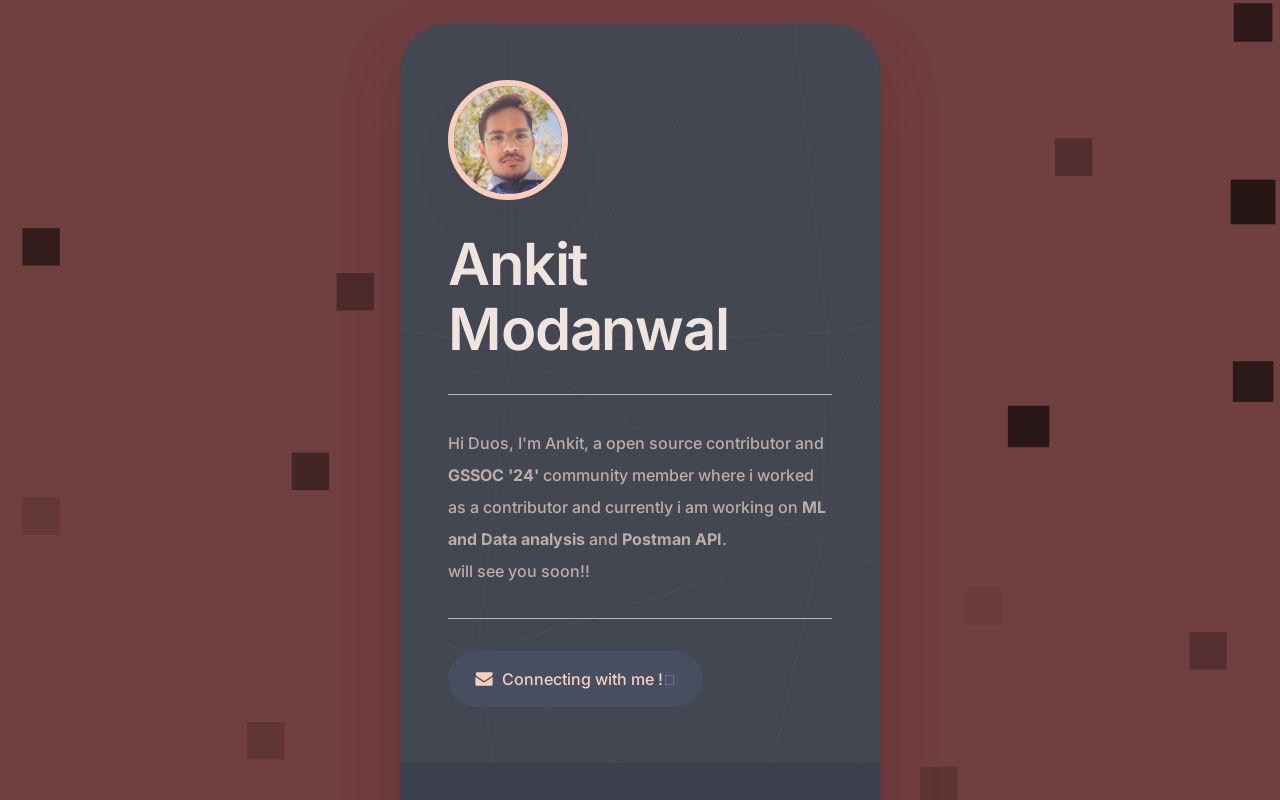 portfolio-ankit🙋‍♂️